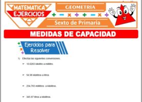 ᐈ Ejercicios de GEOMETRÍA para Sexto de Primaria